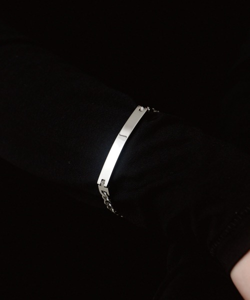 【novice】Plate Chain Bracelet[Stainless]（ブレスレット）｜novice（ノーヴィス）のファッション通販 ...