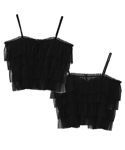 SVEC（シュベック）の「前後2WAYラメチュールビスチェ（キャミソール）」 - WEAR