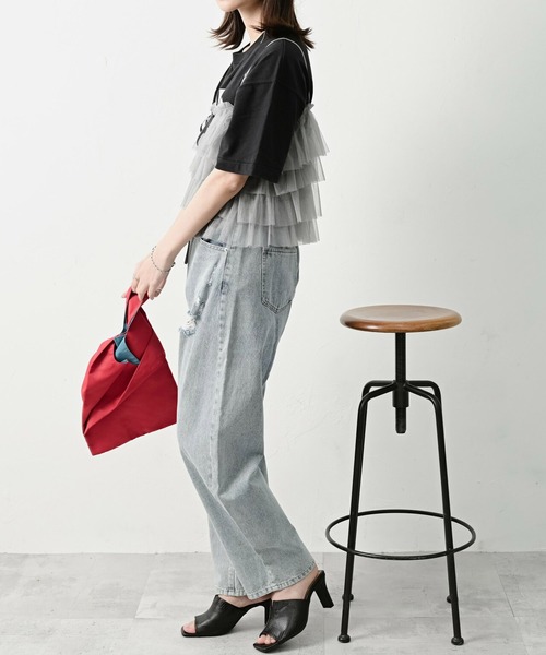 SVEC（シュベック）の「前後2WAYラメチュールビスチェ（キャミソール）」 - WEAR