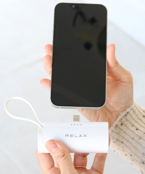 【セール】〈RELAX/リラックス〉 iCrew Mobile Battery/アイクルー モバイルバッテリー（スマホグッズ）｜RELAX ...