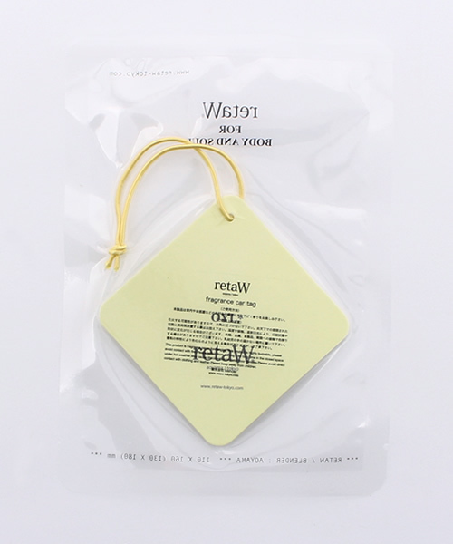 retaW（リトゥ）の「フレグランスカータグ OYL*（ルームフレグランス/お香）」 - WEAR