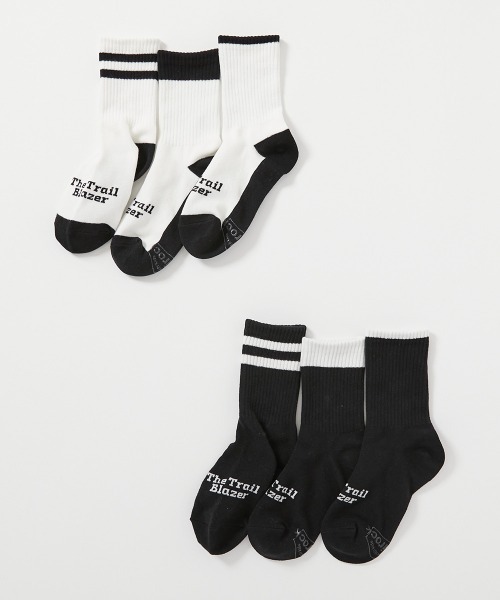 devirock（デビロック）の「3足セット 足底汚れが目立ちにくい スクールソックス（ソックス/靴下）」 - WEAR