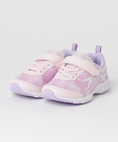 瞬足（シュンソク）の「シュンソク 16-23 JC-089 HI-STANDARD SJC 0890 PINK（スニーカー）」 - WEAR