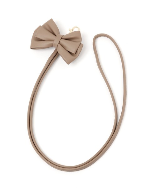 tiny tiny（ティニーティニー）の「PUリボンストラップ[tiny tiny(ティニーティニー)]（スマホグッズ）」 - WEAR