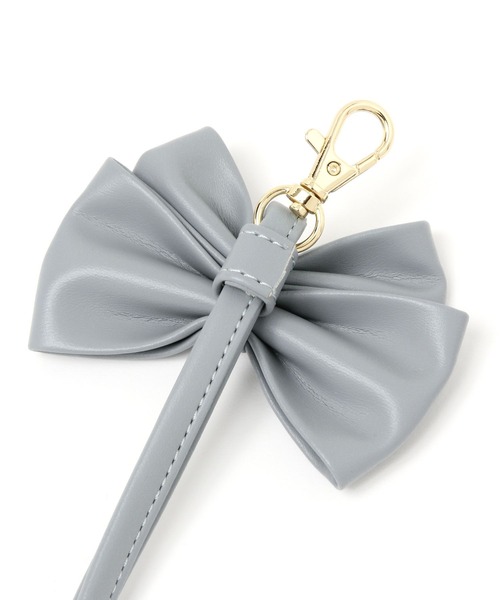 tiny tiny（ティニーティニー）の「PUリボンストラップ[tiny tiny(ティニーティニー)]（スマホグッズ）」 - WEAR