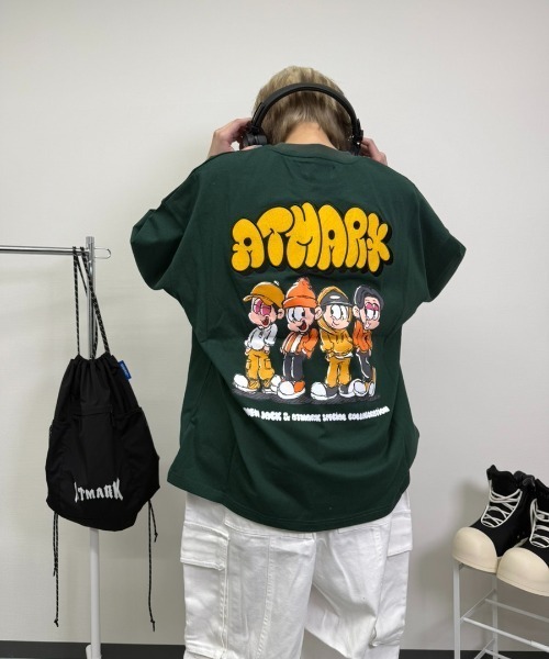 ATMARK（アットマーク）の「《フリーサイズ / UNISEX 》ATMARK×DAI/NEWJACK コラボTee（デニムパンツ）」 - WEAR