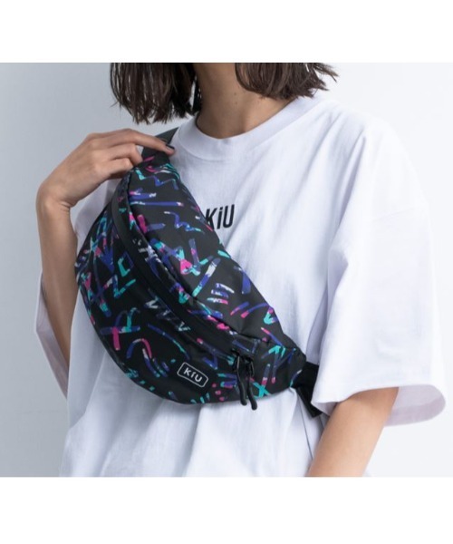 KiU（キウ）の「【KiU】WATERPROOF BODY BAG ウォータープルーフボディバッグ ウエストポーチ 防水 K84（ボディバッグ/ウエストポーチ）」 - WEAR