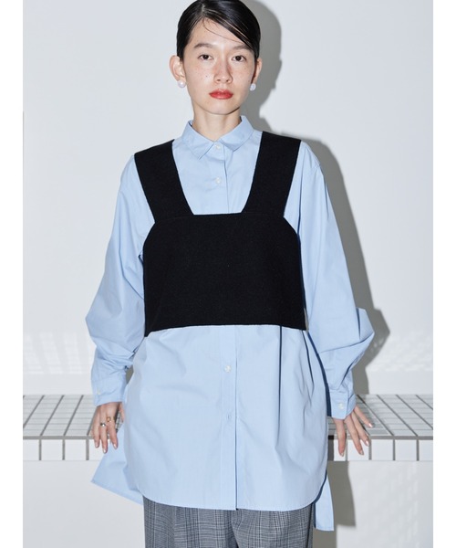 AMERICAN HOLIC（アメリカンホリック）の「SET ビスチェニット＋ニットワンピース（ワンピース）」 - WEAR