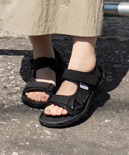 SETUP7（セットアップセブン）の「【SETUP7】フラットベルクロスポーツサンダル HURRICANEストラップ JIP（サンダル）」 - WEAR