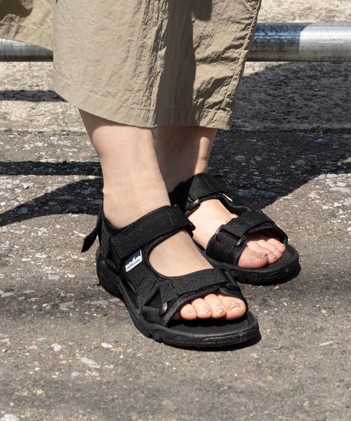 SETUP7（セットアップセブン）の「【SETUP7】フラットベルクロスポーツサンダル HURRICANEストラップ JIP（サンダル）」 - WEAR