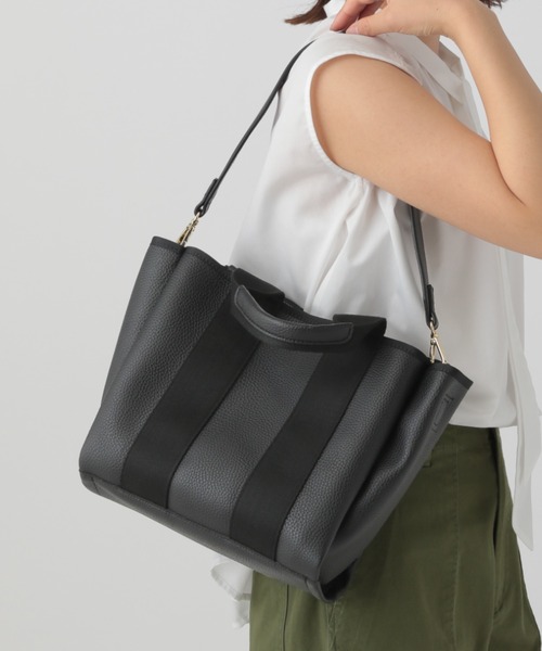 【セール】SALOON(サルーン)/【cache cache】太ショルダー2WAYトート（トートバッグ）｜cache cache（カシュ カシュ）のファッション通販 - ZOZOTOWN