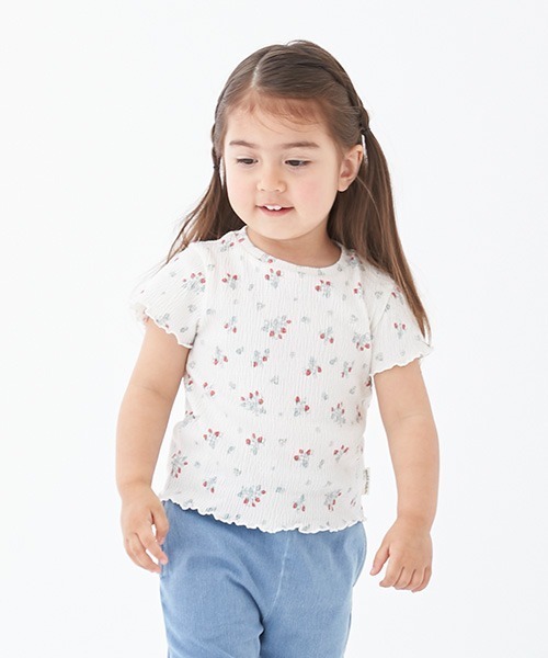 【セール】【GOODPRICE】カット楊柳Tシャツ（Tシャツ/カットソー）｜petit main（プティマイン）のファッション通販 - ZOZOTOWN