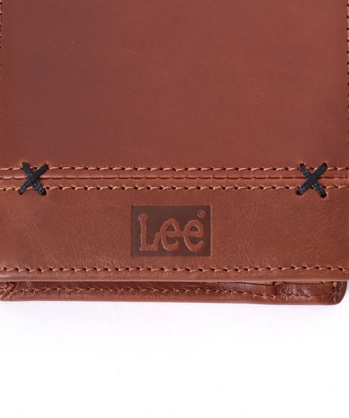 Lee（リー）の「Lee/リー Leather Wallet/牛革 レザー ウォレット/二つ折り 財布/コンパクト/メンズ レディース（財布 ...