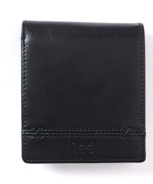 Lee（リー）の「Lee/リー Leather Wallet/牛革 レザー ウォレット/二つ折り 財布/コンパクト/メンズ レディース（財布 ...