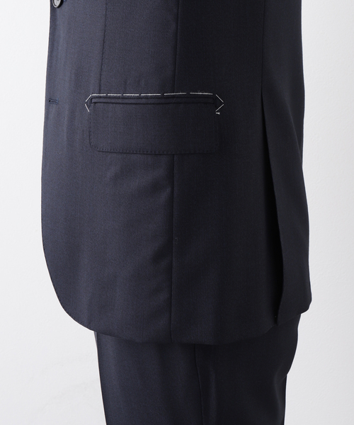 セール】D.OLIVER 3ボタン ピンヘッド (DORMEUIL)（スーツセット
