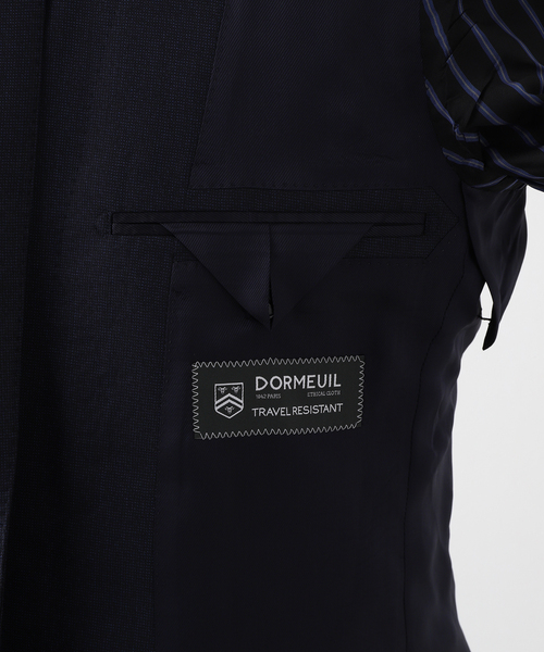 セール】D.OLIVER 3ボタン ピンヘッド (DORMEUIL)（スーツセット