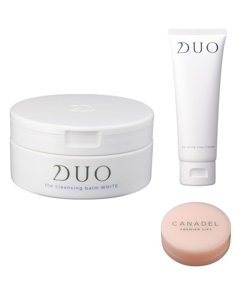 DUO（デュオ）の「DUO・CANADEL特別セット(ザ 薬用クレンジングバームバリア：医薬部外品、他4種：化粧品)（スキンケアキット/ギフトセット）」 - WEAR