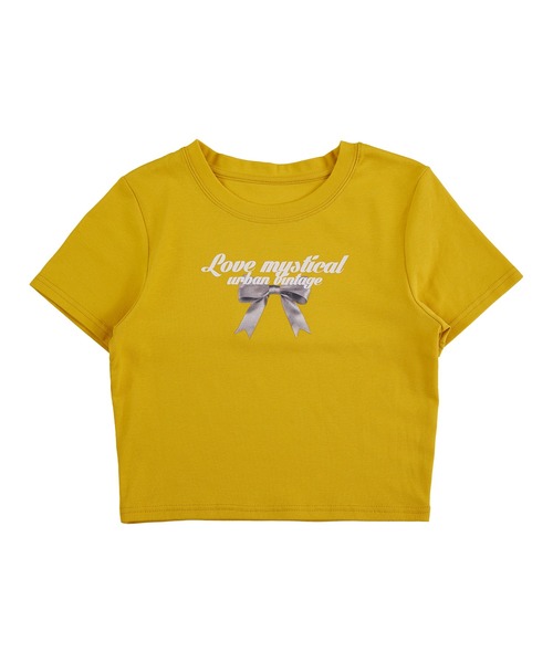 ACLENT（アクレント）の「リボンロゴミニT（Tシャツ/カットソー）」 - WEAR