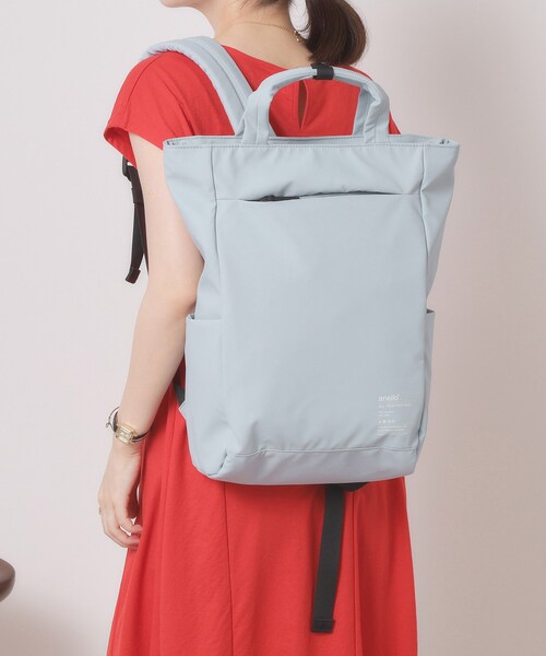 ITS'DEMO（イッツデモ）の「＜anello＞耐水スクエアリュック【A4・PC対応】（バックパック/リュック）」 - WEAR