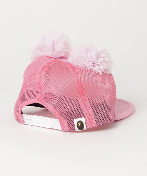 A BATHING APE（アベイシングエイプ）の「BABY MILO DOUBLE POMPON CAP K（キャップ）」 - WEAR