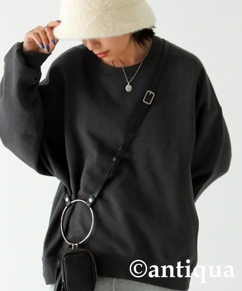 antiqua（アンティカ）の「made in japan 上質なミニマルレザーポーチ（ポーチ）」 - WEAR