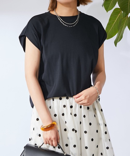 【セール】スムース肩タックプルオーバー（Tシャツ/カットソー）｜un dix cors（アンディコール）のファッション通販 - ZOZOTOWN