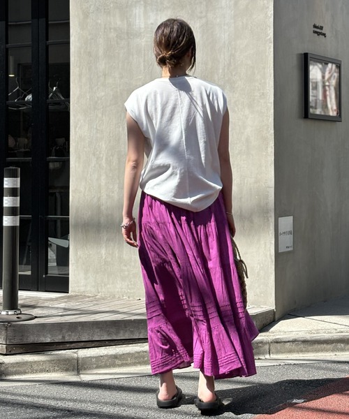 un dix cors（アンディコール）の「スムース肩タックプルオーバー（Tシャツ/カットソー）」 - WEAR