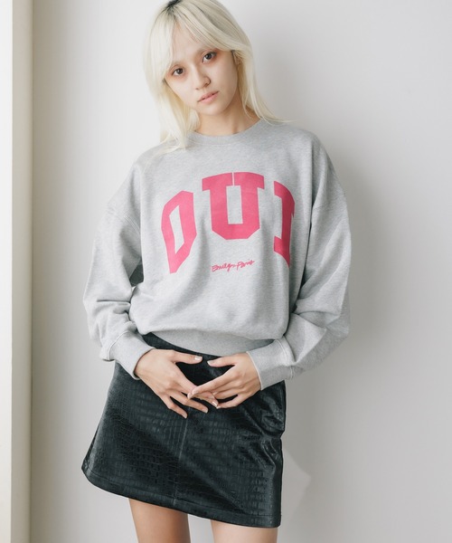 【セール】EMILY IN PARIS × FUDGE / FROCKY SWEAT SHIRT/OUI（スウェット）｜ROOPTOKYO ...