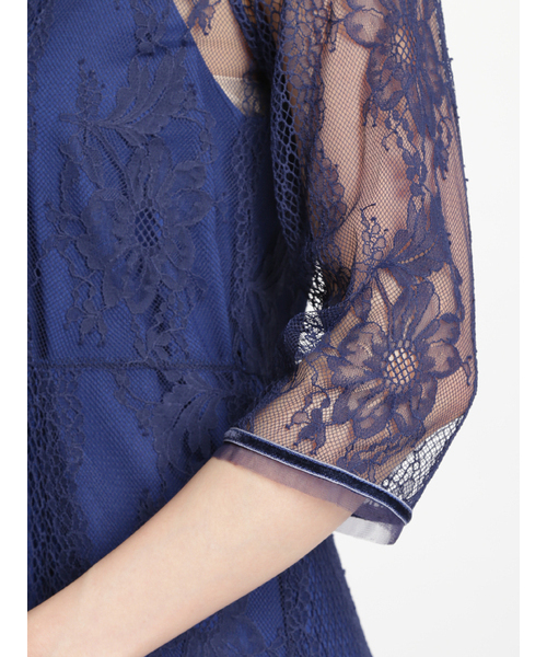 FRAY I.D（フレイアイディー）の「レースロングドレス（ドレス）」 - WEAR