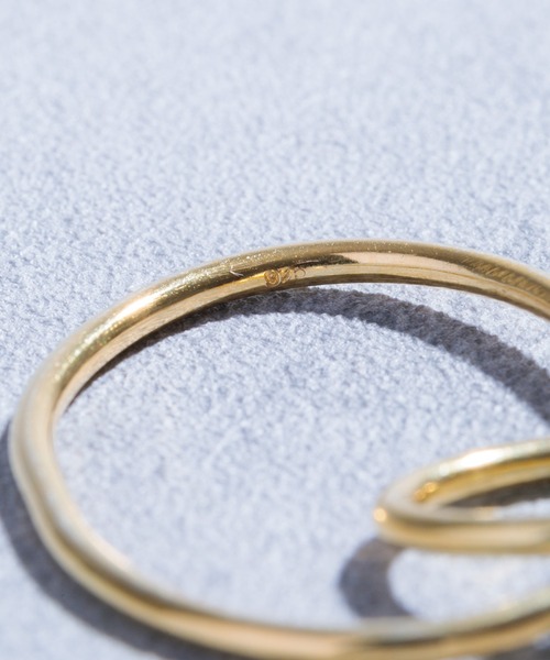 COH（コー）の「COH コー / tuula ring トゥーラ ゴールドリング（シルバー925） / COB4002（リング）」 - WEAR