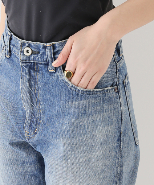 FRAMeWORK（フレームワーク）の「FRAMeWORK made by J ワイドジーンズ（デニムパンツ）」 - WEAR