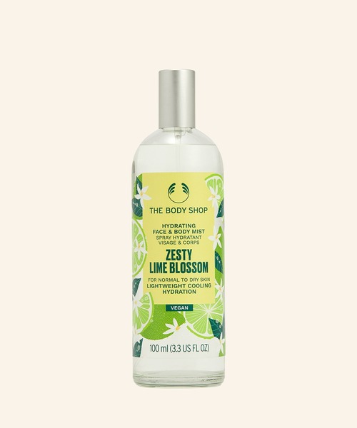 【数量限定】ボディミスト ゼスティ LIMブロッサム（香り：ライム） 100mL（フレグランスミスト）｜THE BODY SHOP（ザ・ボディ ...