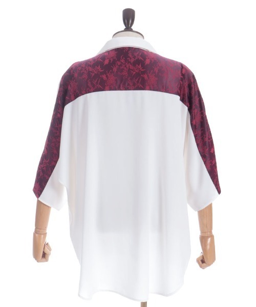 REZEN（リゼン）の「彼岸花刺繍半袖シャツ（シャツ/ブラウス）」 - WEAR