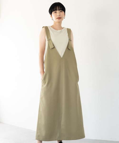LEPSIM（レプシィム）の「2WAYジャンスカ 131440（ジャンパースカート）」 - WEAR