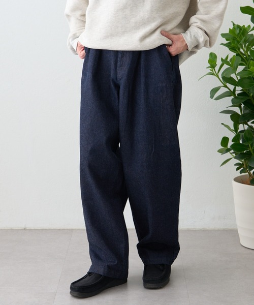 ai no de（アイノデ）の「【ainode】hiruzen テーパードパンツ（デニムパンツ）」 - WEAR