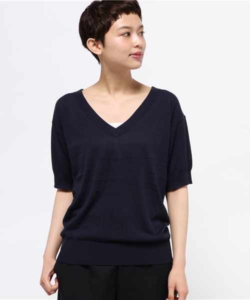 N.（N. Natural Beauty Basic）（エヌエヌナチュラルビューティーベーシック）の「綿モダールハイツイストニット（ニット ...