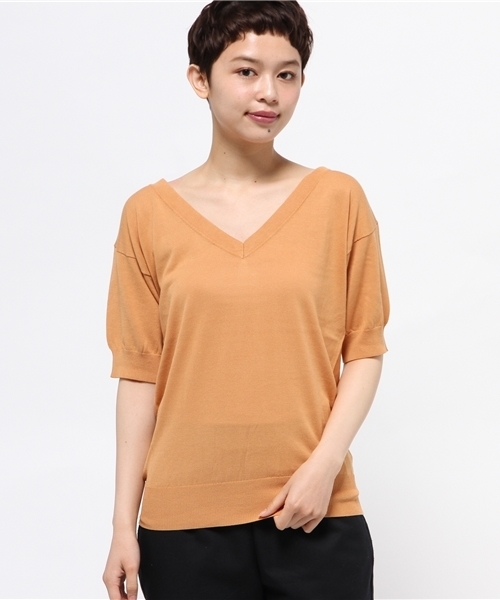 N.（N. Natural Beauty Basic）（エヌエヌナチュラルビューティーベーシック）の「綿モダールハイツイストニット（ニット ...