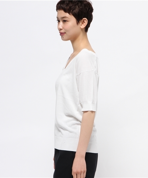 N.（N. Natural Beauty Basic）（エヌエヌナチュラルビューティーベーシック）の「綿モダールハイツイストニット（ニット ...