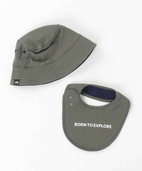 THE NORTH FACE（ザノースフェイス）の「ザ ノース フェイス THE NORTH FACE Baby Hat Bib Set ...