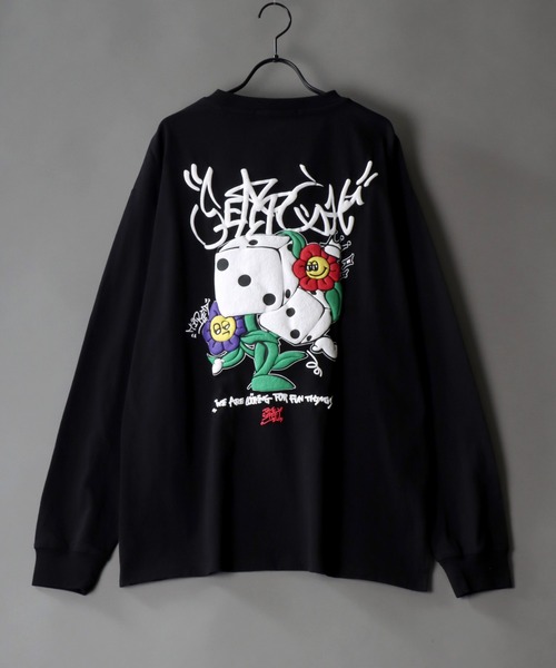 SITRY（シトリー）の「oversize foam print long sleeve T-shirt/オーバーサイズ 発泡プリント ロング ...