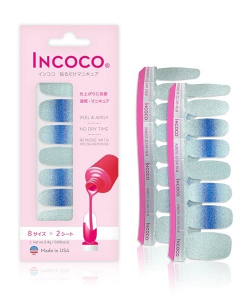 INCOCO（インココ）の「【INCOCO】貼るだけマニキュア -ビーチスタイル- [I]（ネイルシール/ネイルチップ）」 - WEAR