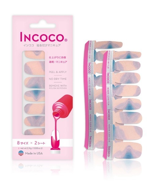 INCOCO（インココ）の「【INCOCO】貼るだけマニキュア -ビーチスタイル- [I]（ネイルシール/ネイルチップ）」 - WEAR