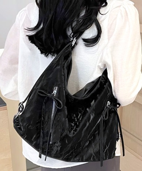 REMUR（レミュール）の「3WAYリボンファスナーショルダーバッグ（ショルダーバッグ）」 - WEAR