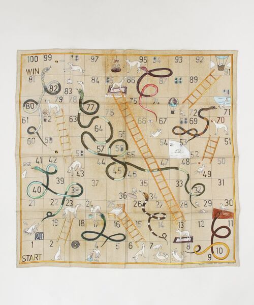 styles（スタイルス）の「SWASH snakes_ladder_candy_65*65（バンダナ/スカーフ）」 - WEAR