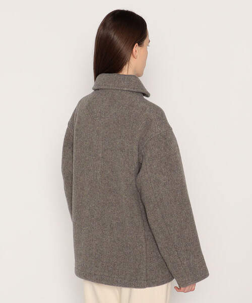 DANTON（ダントン）の「WOMEN'S WOOL PILE ROUND COLLAR JACKET（ブルゾン）」 - WEAR