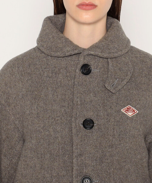 DANTON（ダントン）の「WOMEN'S WOOL PILE ROUND COLLAR JACKET（ブルゾン）」 - WEAR