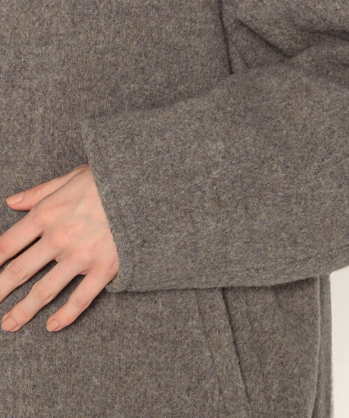 DANTON（ダントン）の「WOMEN'S WOOL PILE ROUND COLLAR JACKET（ブルゾン）」 - WEAR