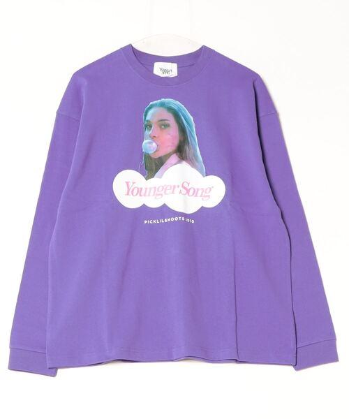 Bubble gum girl LS Tee（Tシャツ/カットソー）｜younger song（ヤンガーソング）のファッション通販 ...