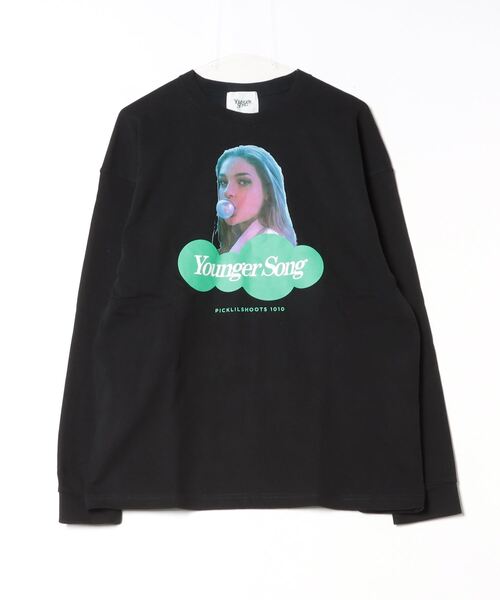 younger song（ヤンガーソング）の「Bubble gum girl LS Tee（Tシャツ/カットソー）」 - WEAR