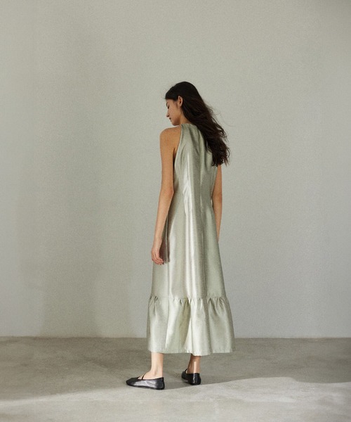 ELCY（エルシー）の「【ELCY】ホルターネックノースリーブAラインワンピースドレス（ワンピース）」 - WEAR